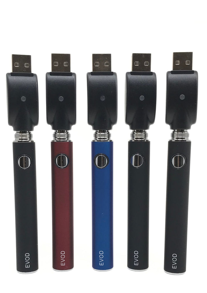 Evod Vape Battery - 900 Mah - 10 Pack Bundle (Mixed Colors)