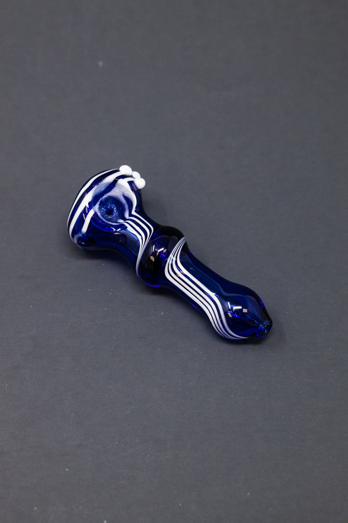 4" Blue Googly Eye Hand Pipe