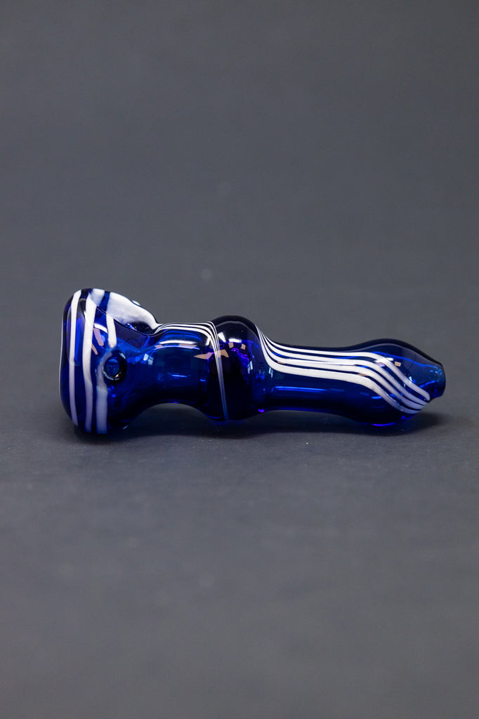 4" Blue Googly Eye Hand Pipe