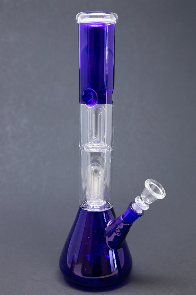 12" Dark Purple Double Percolator