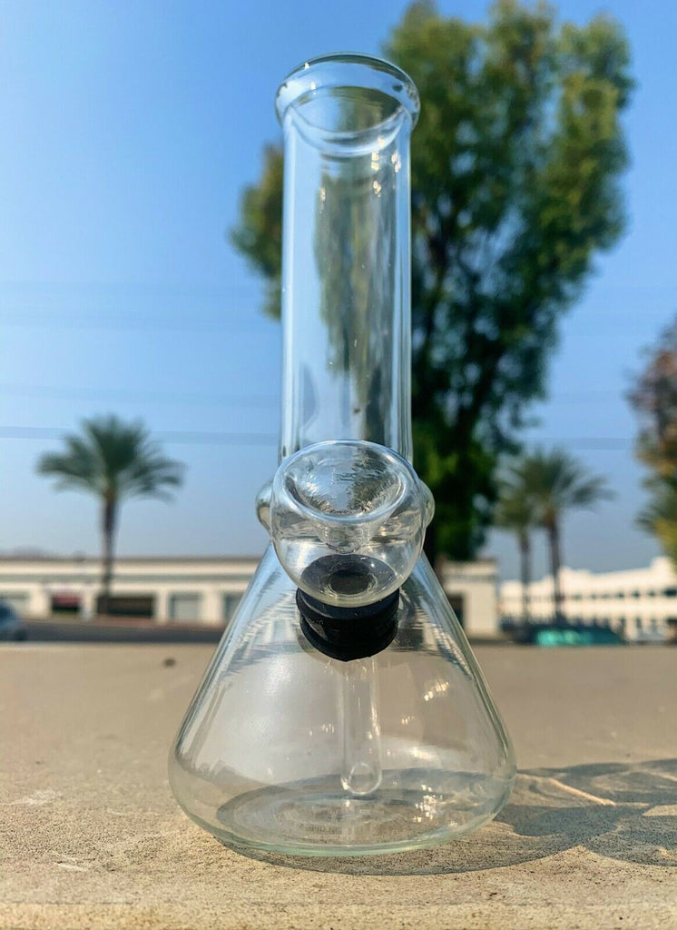 6” Classic Beaker Base Bong w/ Carb Hole